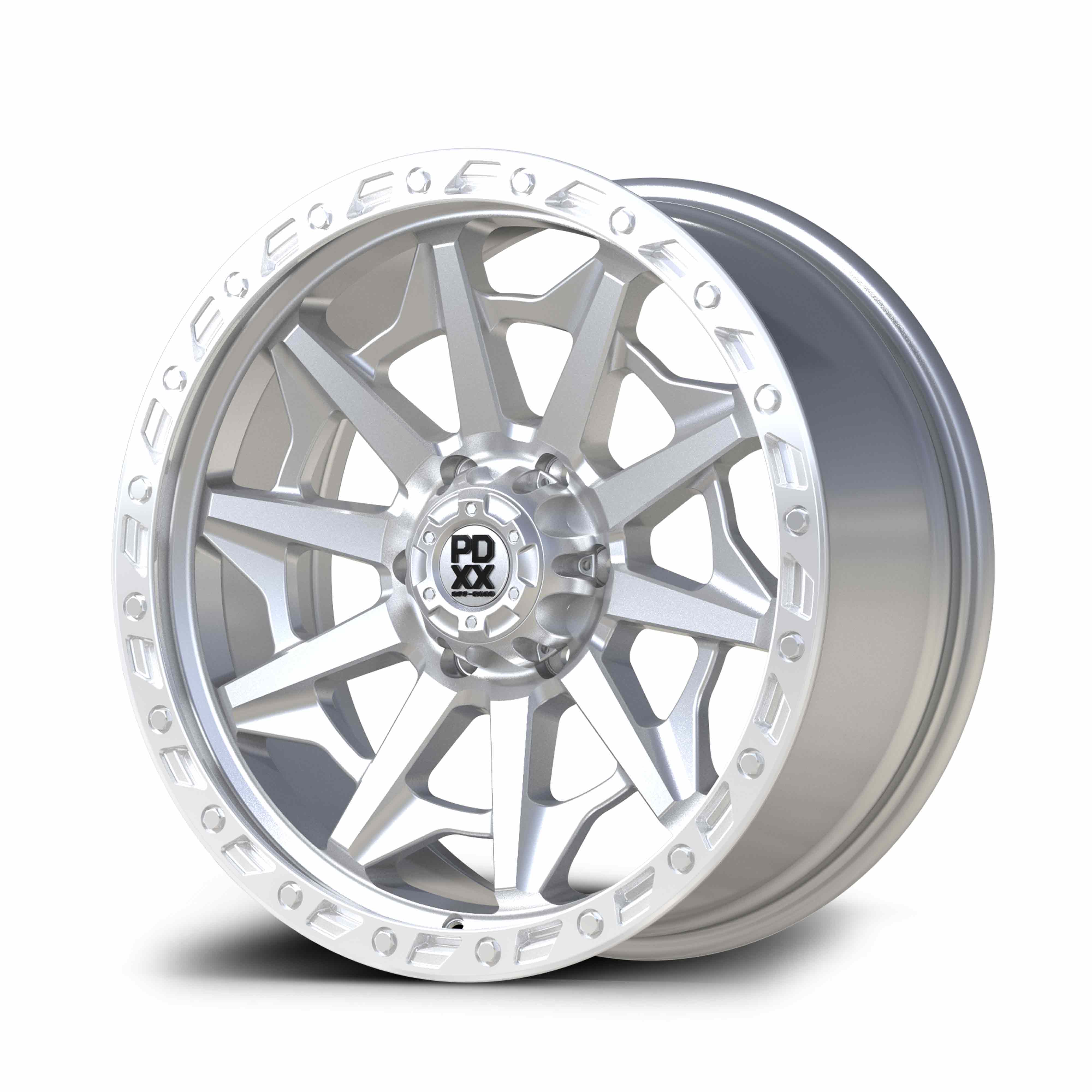 VIKING 18" - Silver w/ Machined Ring – PDXX WHEELS